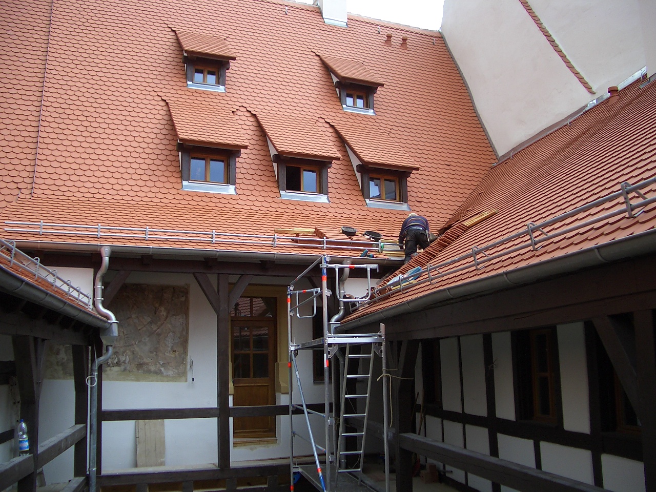 Dacheindeckungen - Zimmerei Karch